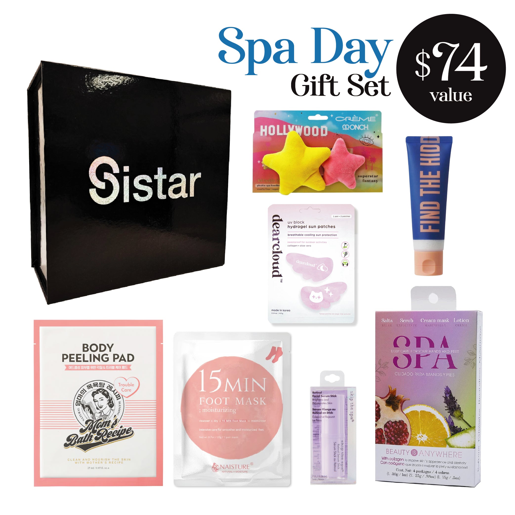 Sistar Beauty Holiday Sales - Spa Day Set